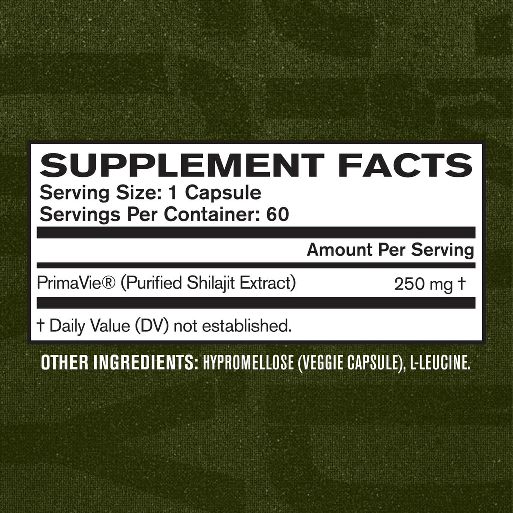 Shilajit for optimal health and wellness