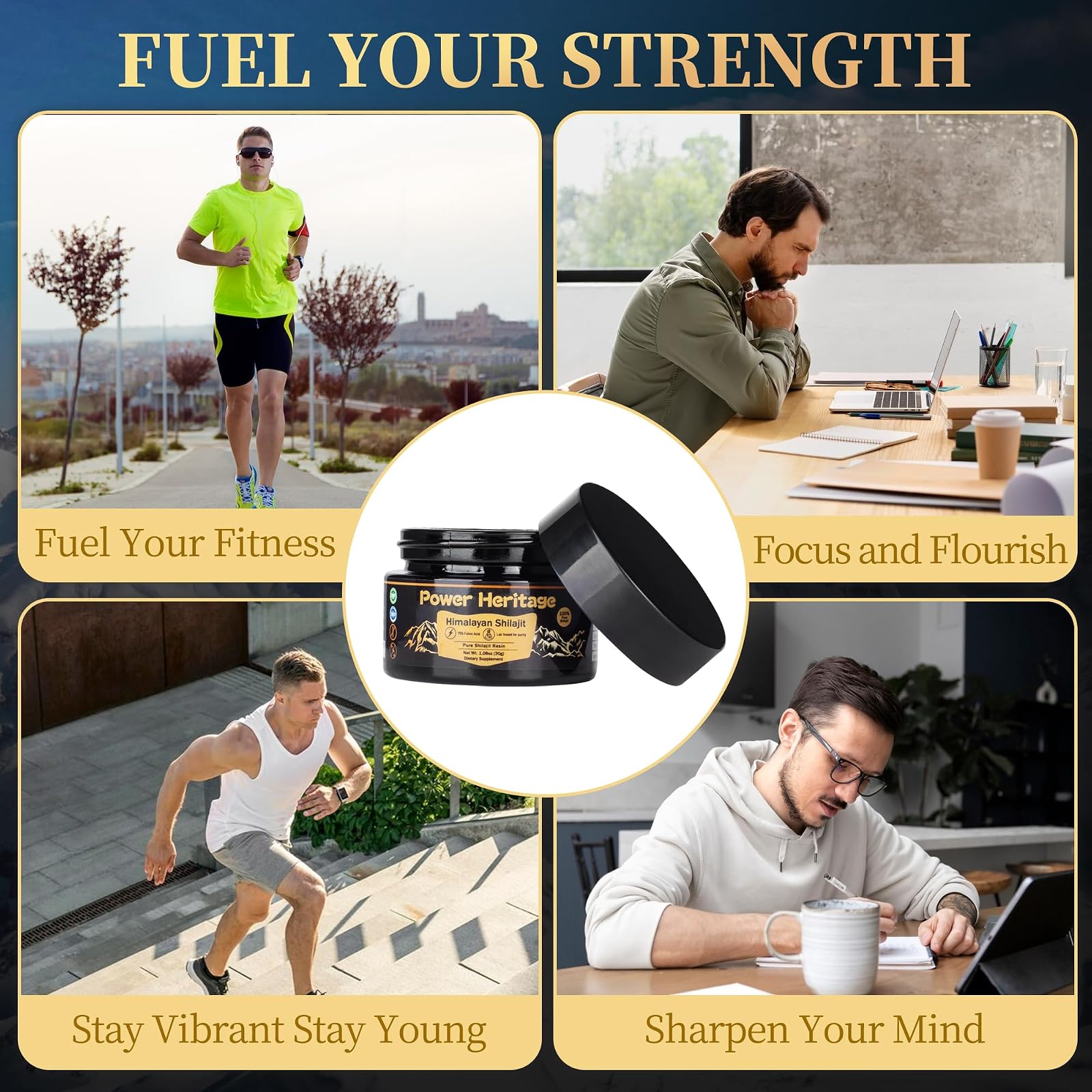 Shilajit for overall wellness