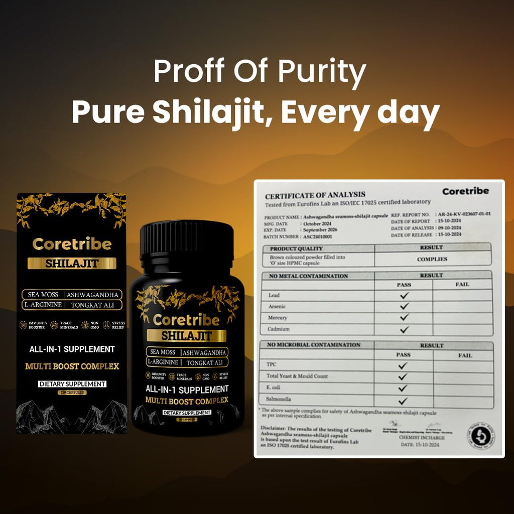 Shilajit for overall wellness