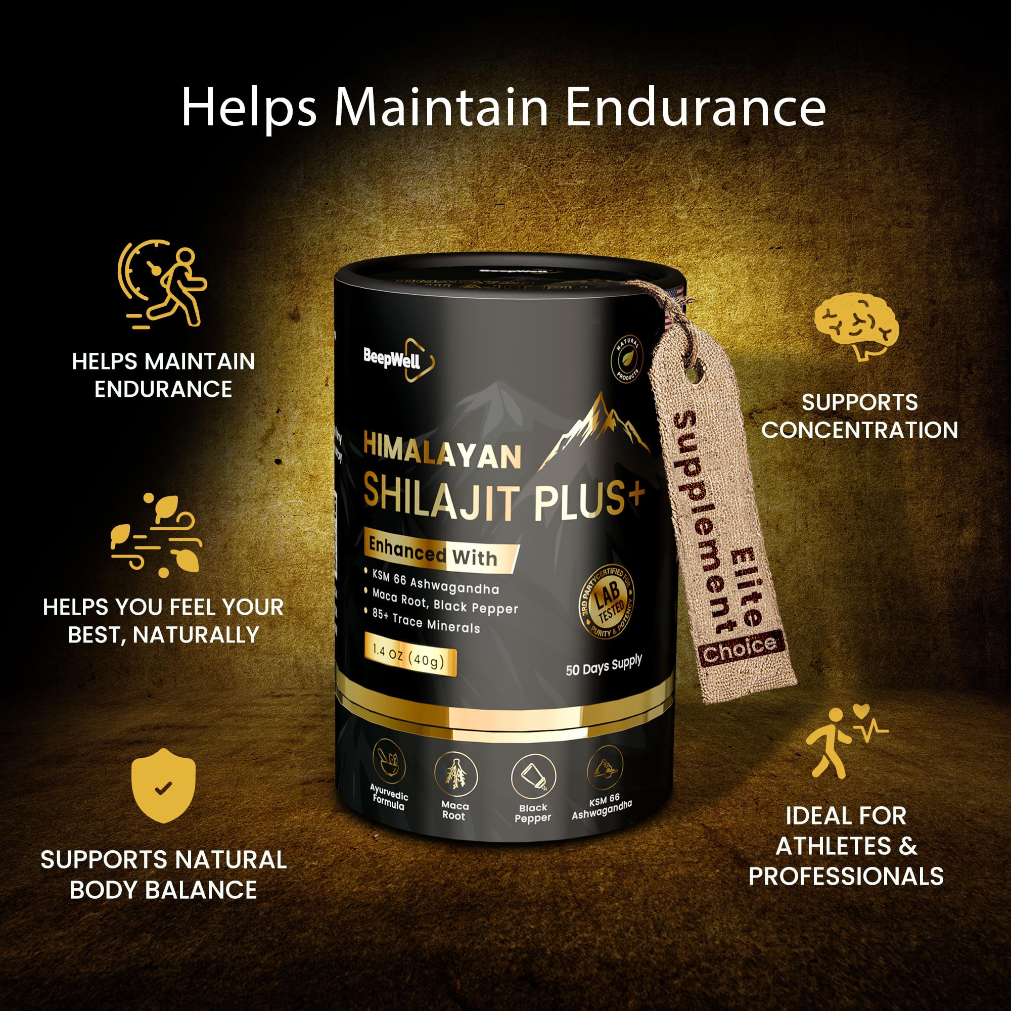 Shilajit gold for immune support