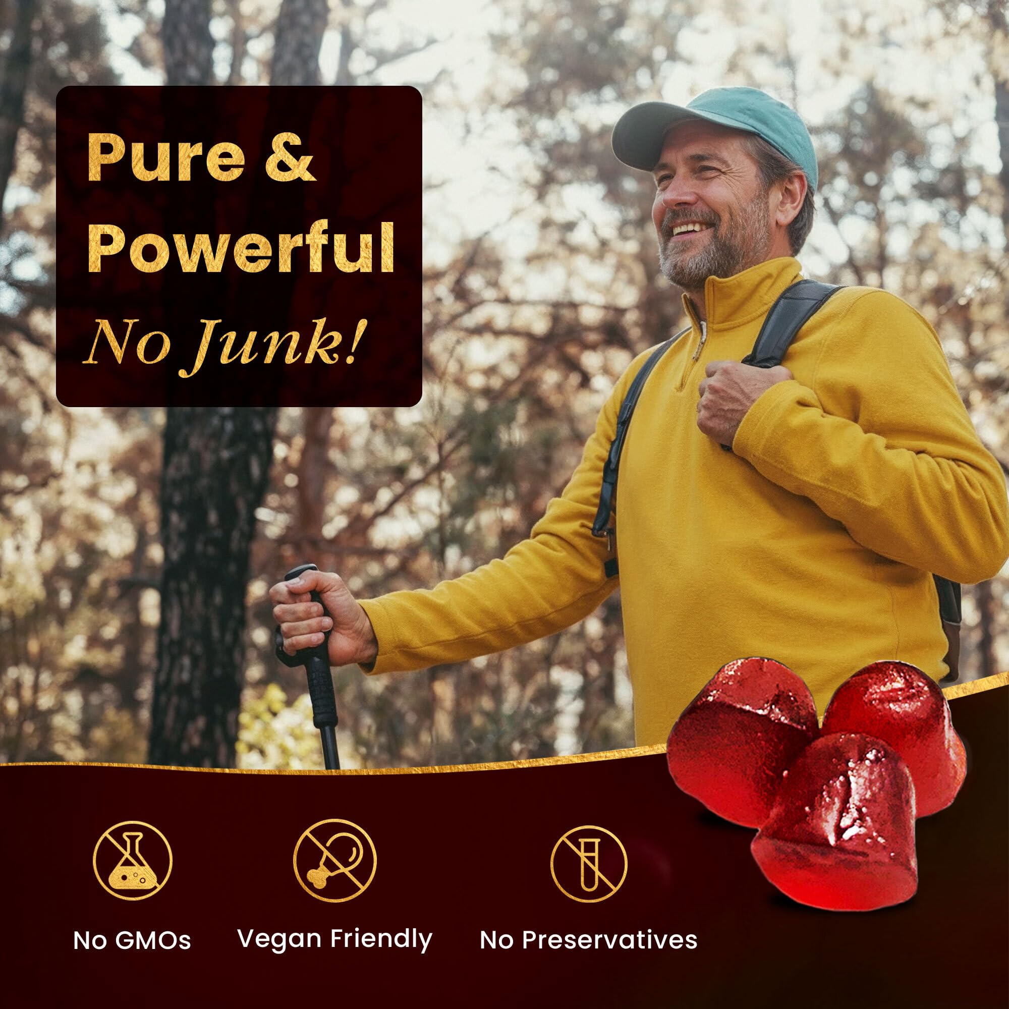 shilajit gold gummies for men and women