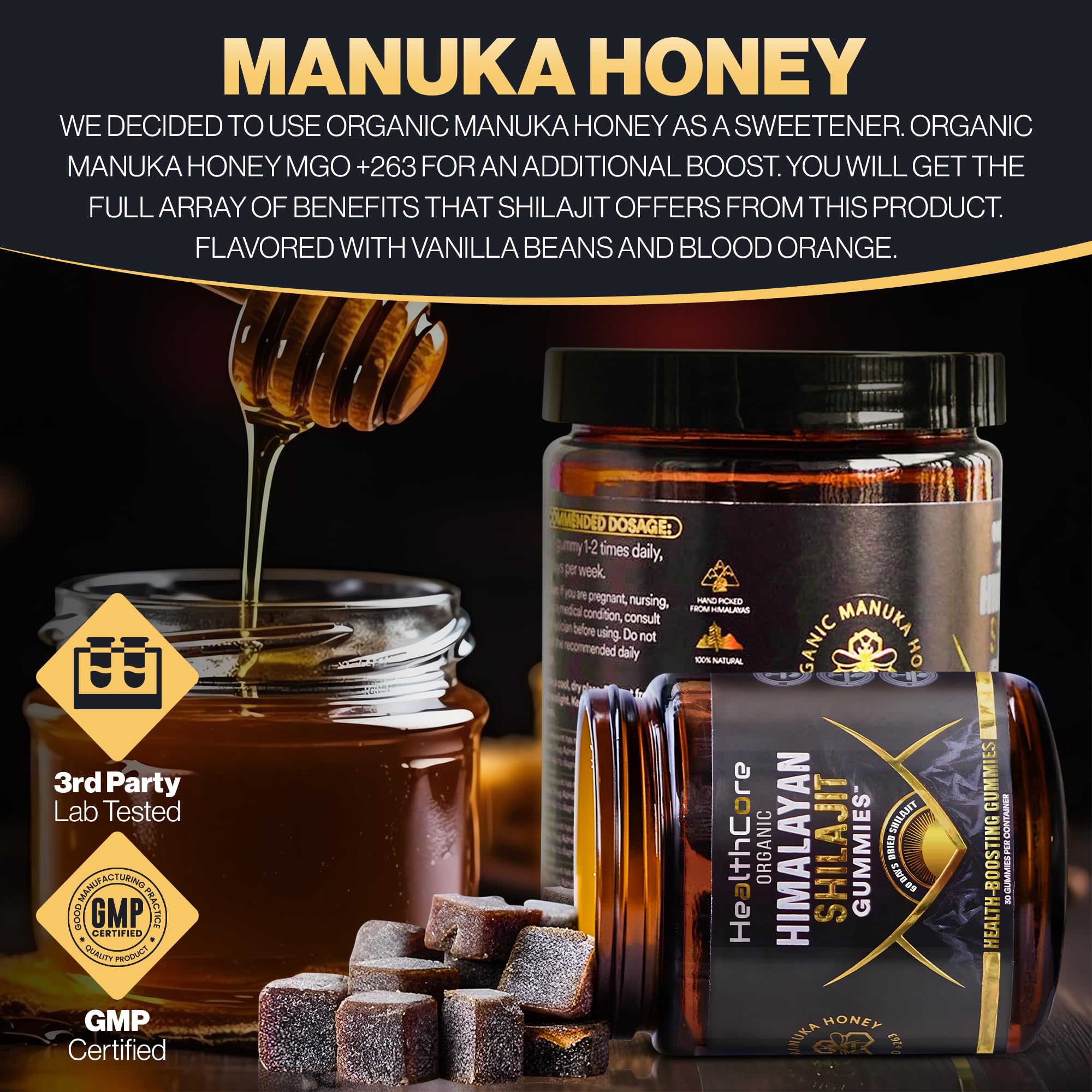 shilajit gold gummies for men