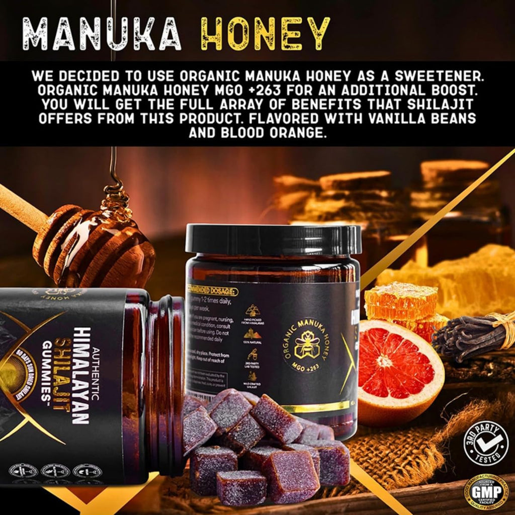 shilajit gold gummies for vitality