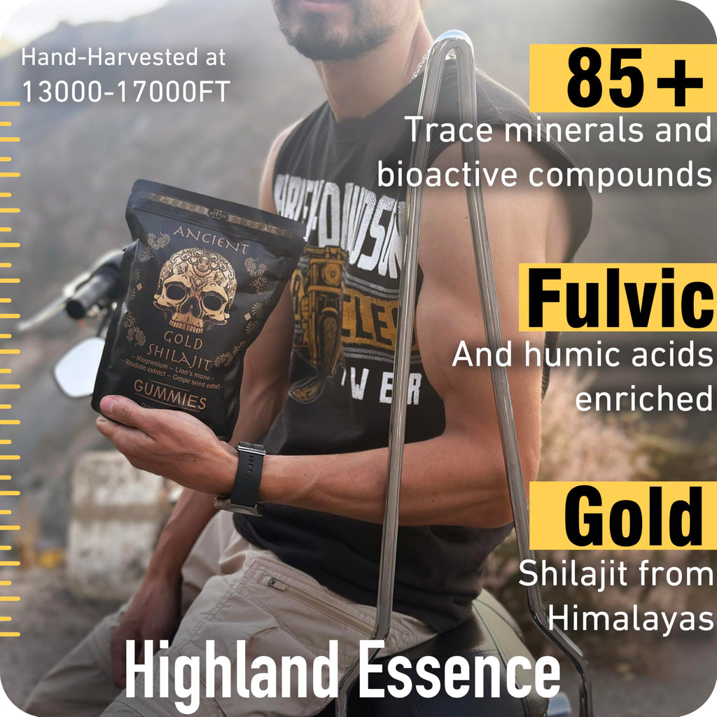 Shilajit gold gummies for vitality