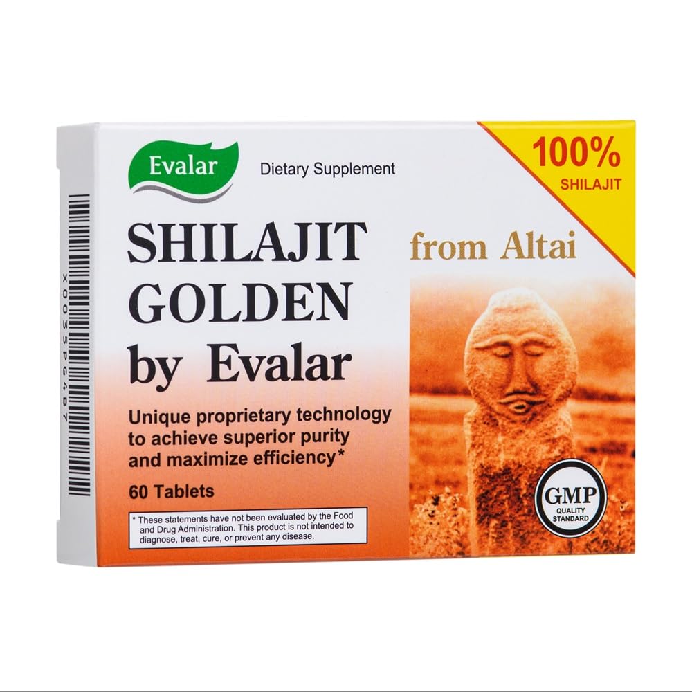 Shilajit Golden Siberian Altai tablets