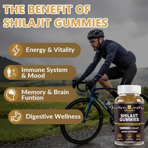 Shilajit gummies for daily health support