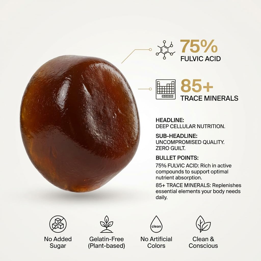 Shilajit gummies for daily health