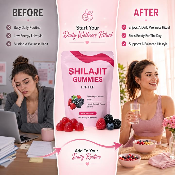 Shilajit gummies for daily health