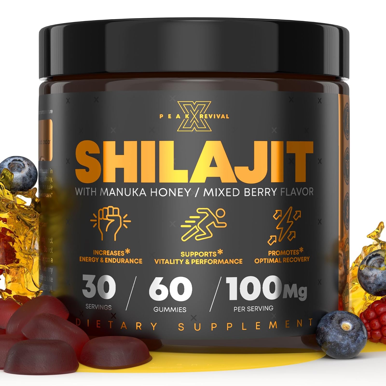 Shilajit gummies for daily health