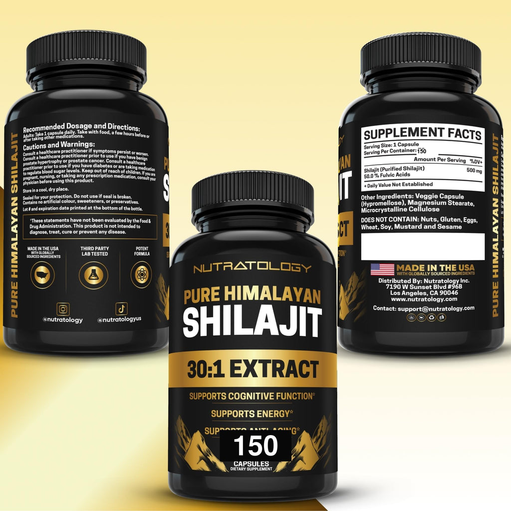 Shilajit gummies for daily nutrition