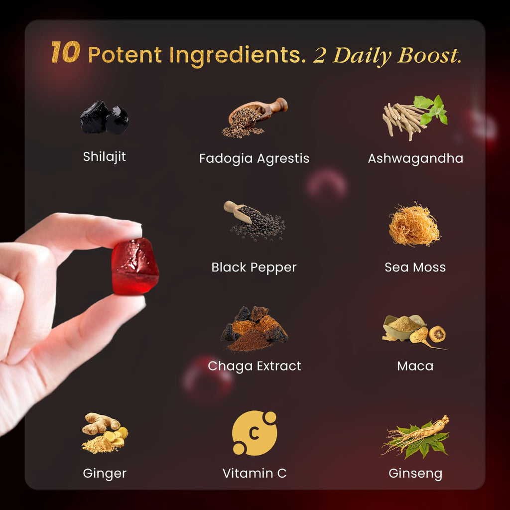 shilajit gummies for daily vitality