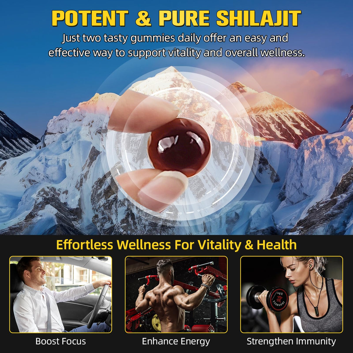 shilajit gummies for daily vitality