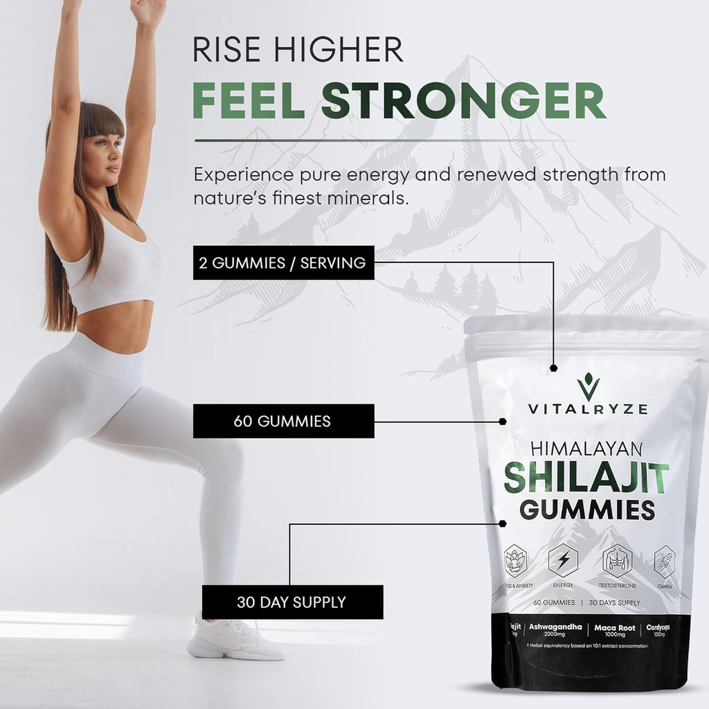 shilajit gummies for daily vitality