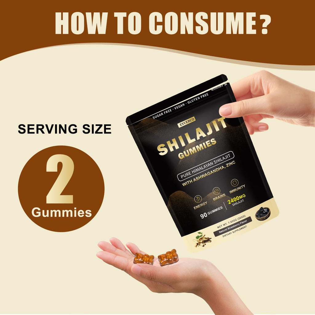 Shilajit gummies for daily wellness