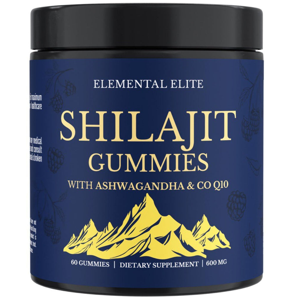 Shilajit gummies for energy boost