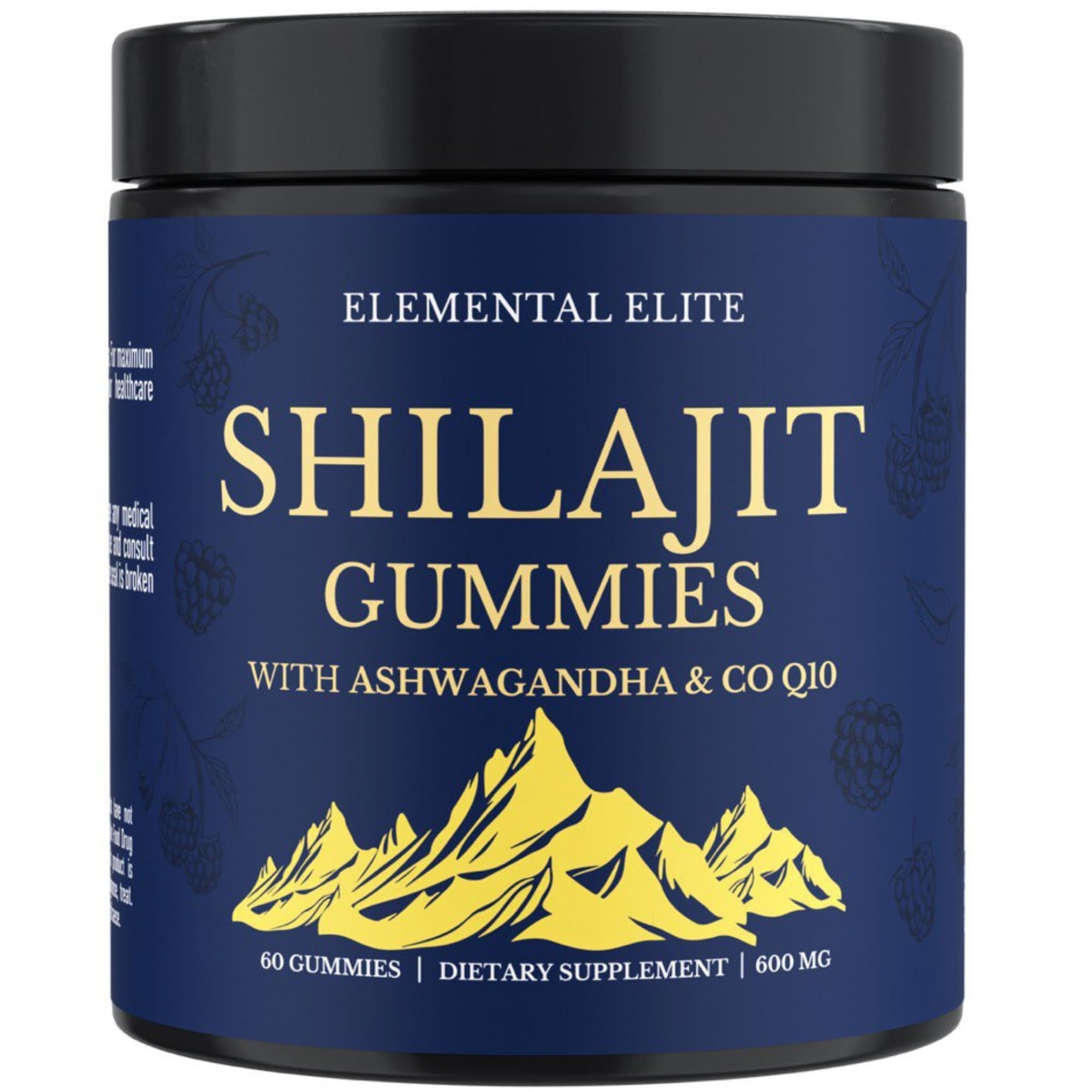 Shilajit gummies for energy boost