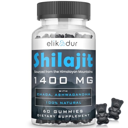 Shilajit gummies for energy boost