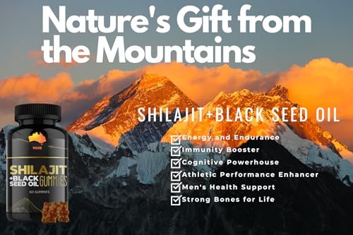 Shilajit gummies for energy boost