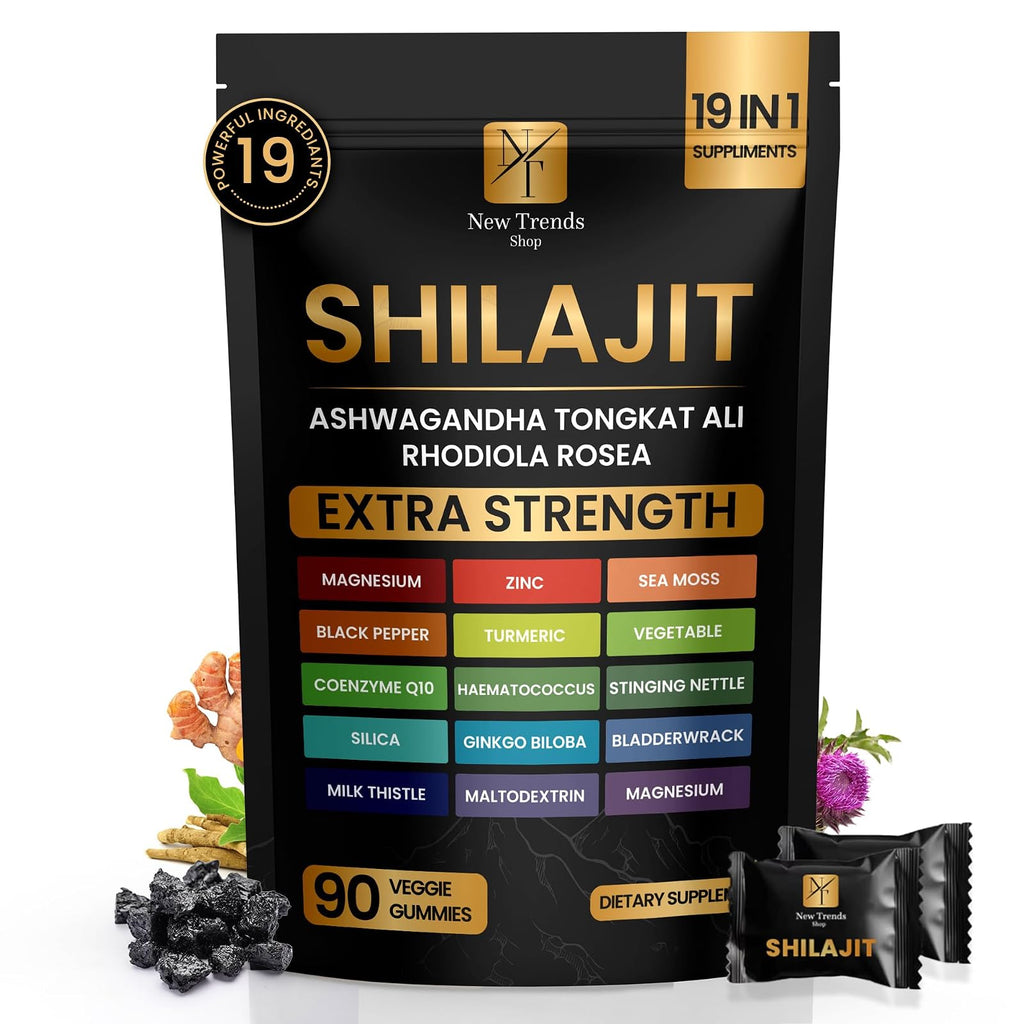 Shilajit gummies for energy boost