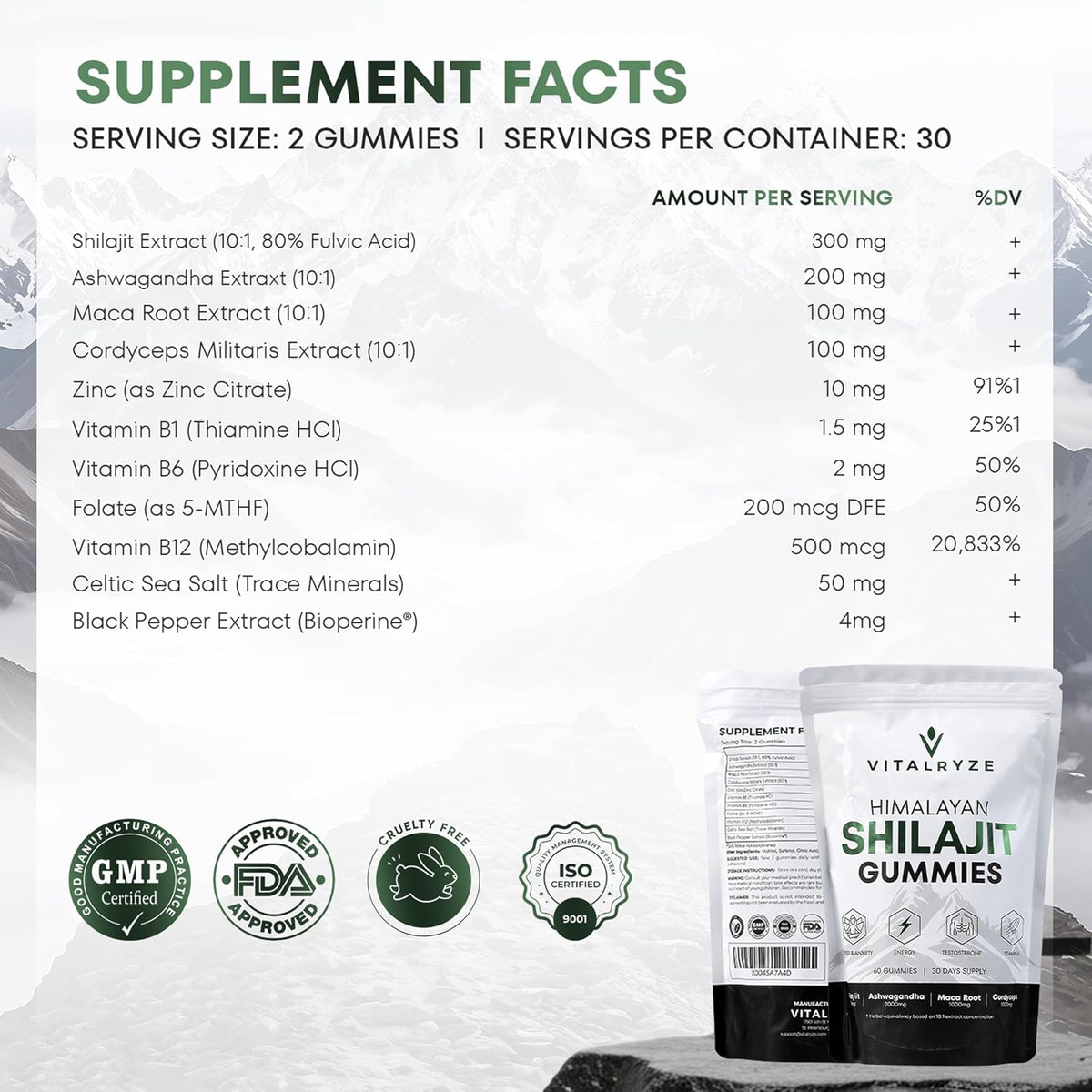 shilajit gummies for enhanced focus