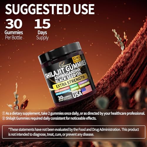 shilajit gummies for enhanced performance