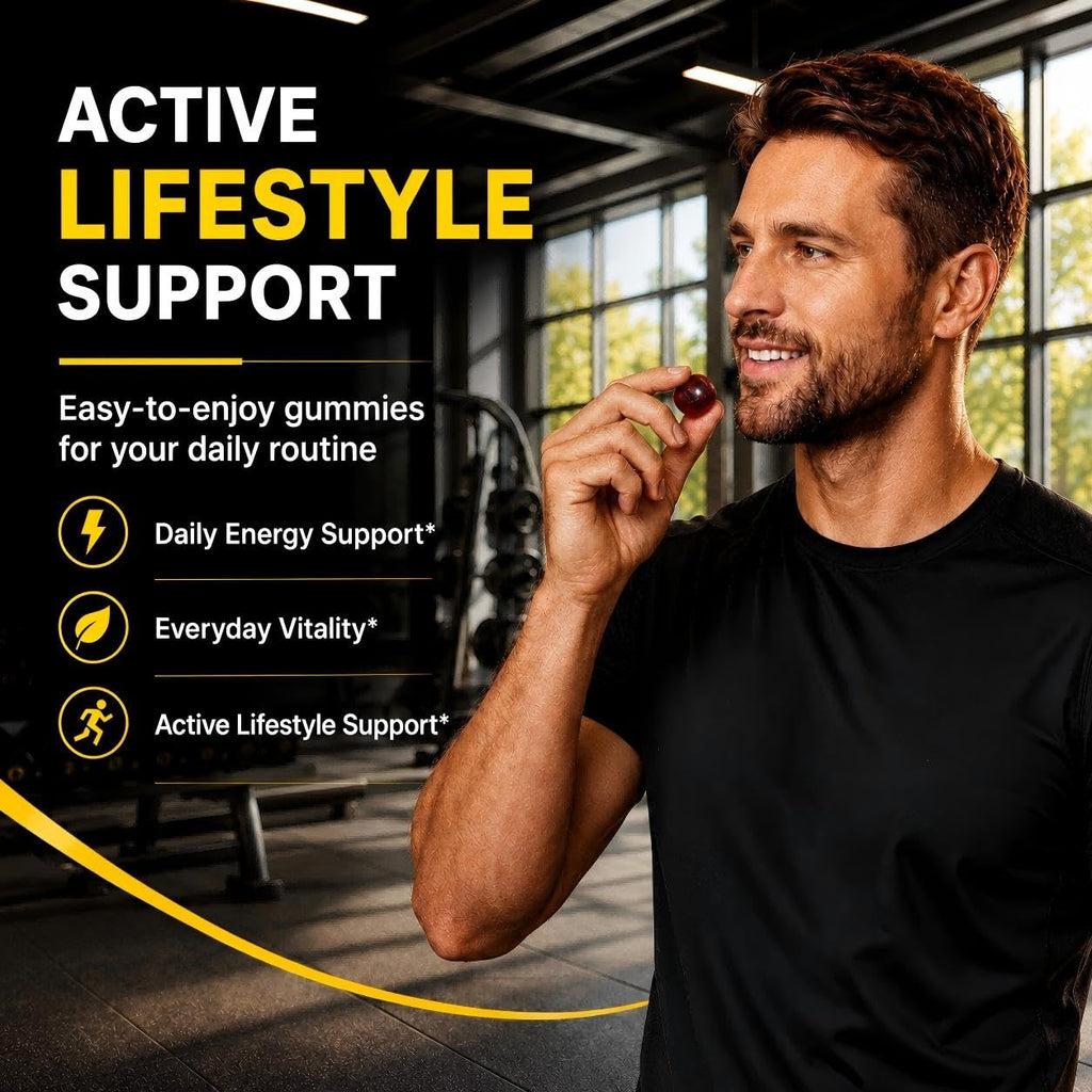 Shilajit gummies for enhanced performance