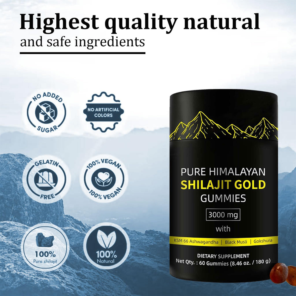 shilajit gummies for enhanced performance