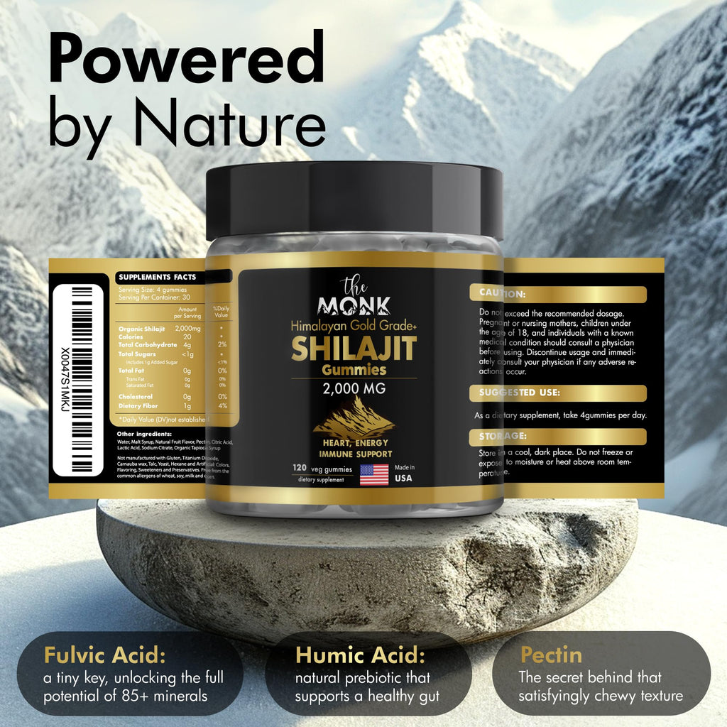 shilajit gummies for enhanced performance