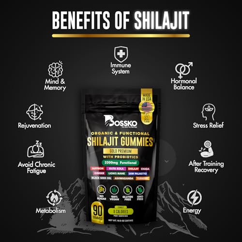 shilajit gummies for immune support