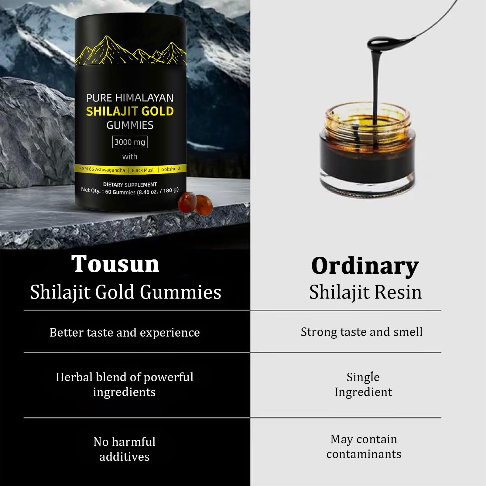 shilajit gummies for improved stamina