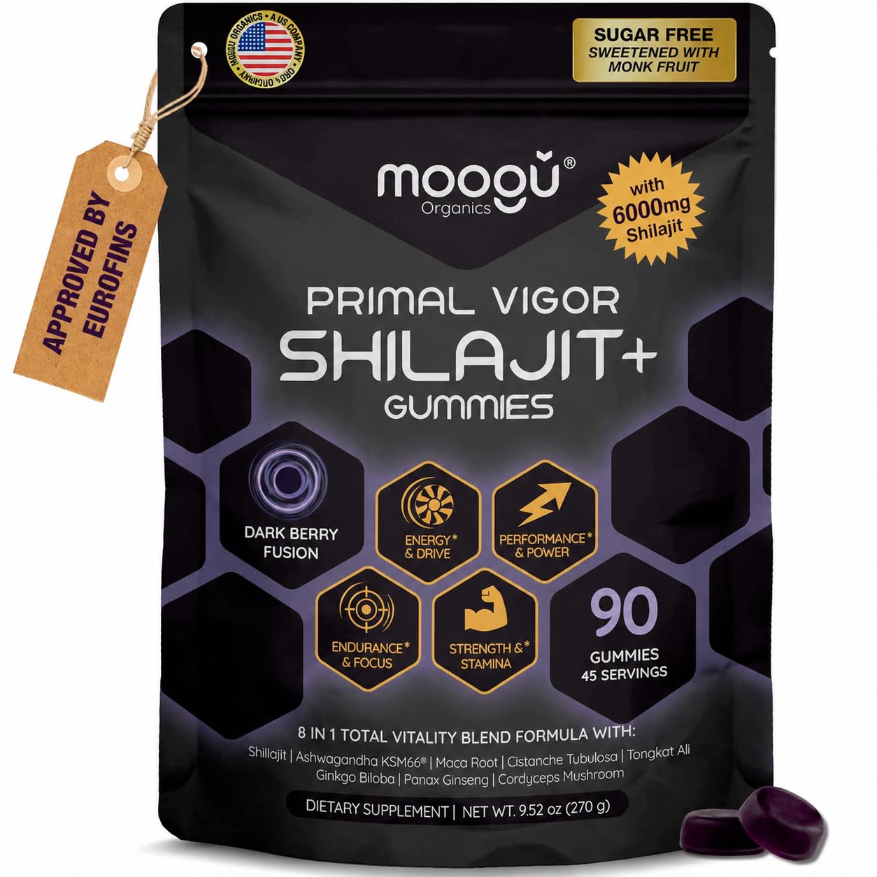 shilajit gummies for male vitality