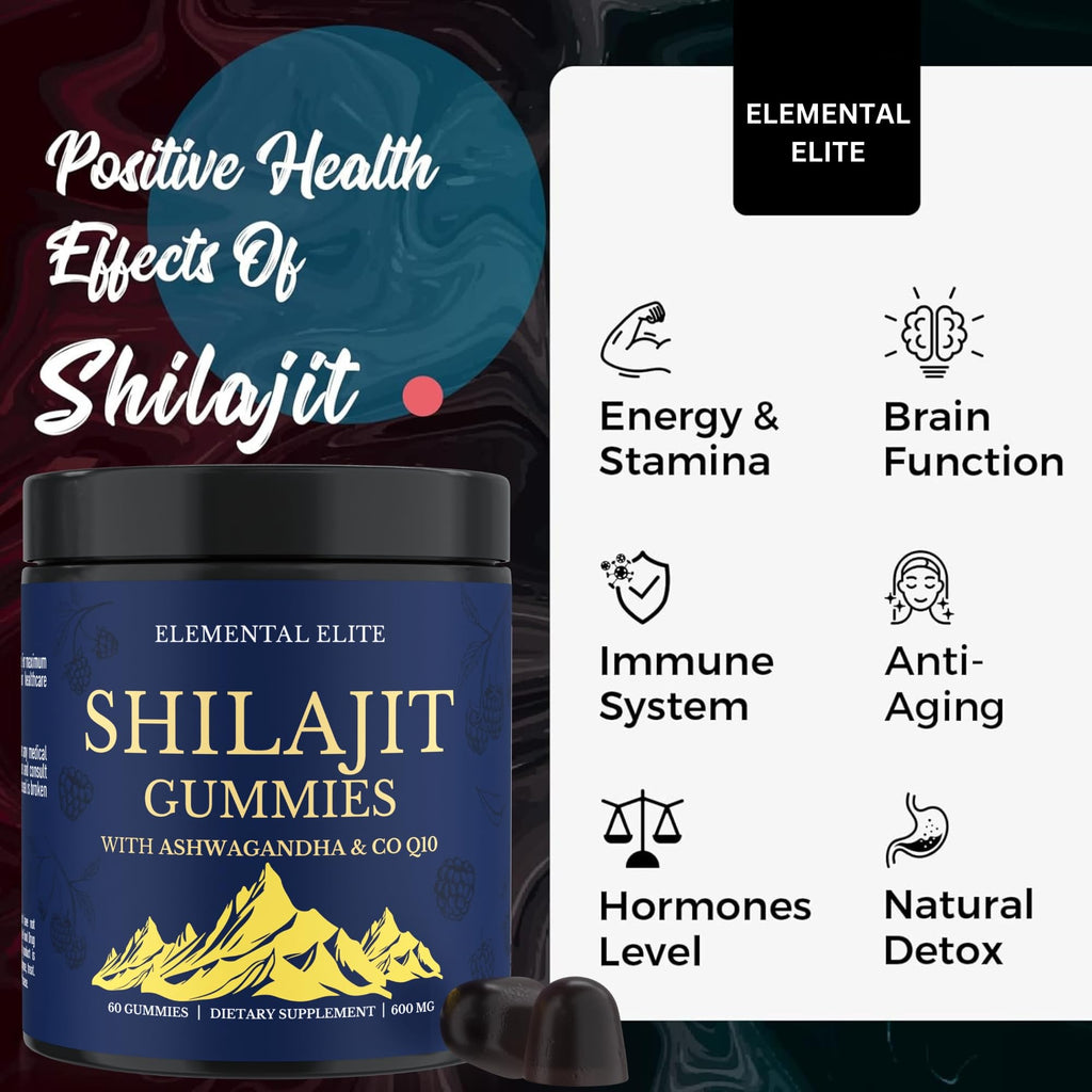 Shilajit gummies for men and women