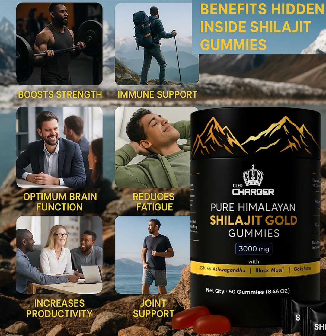 shilajit gummies for men and women