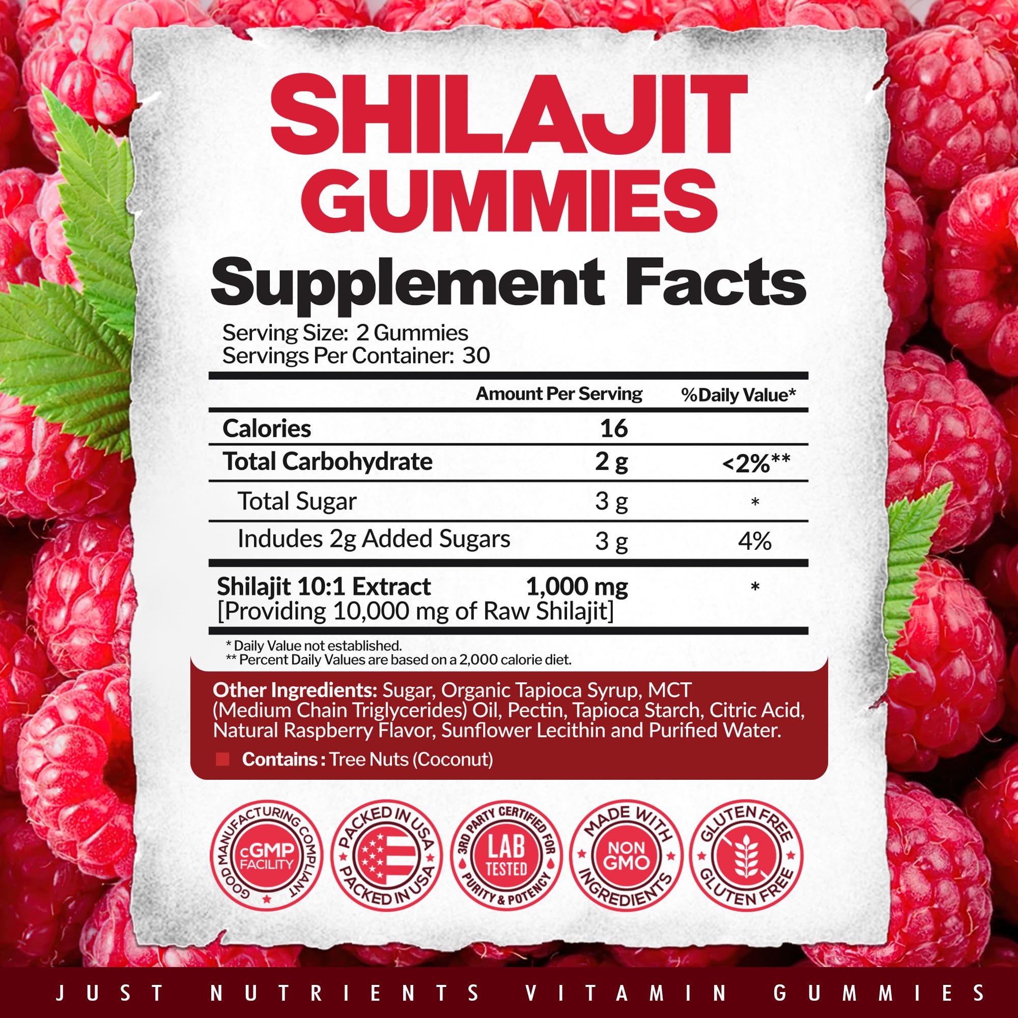 Shilajit gummies for men and women