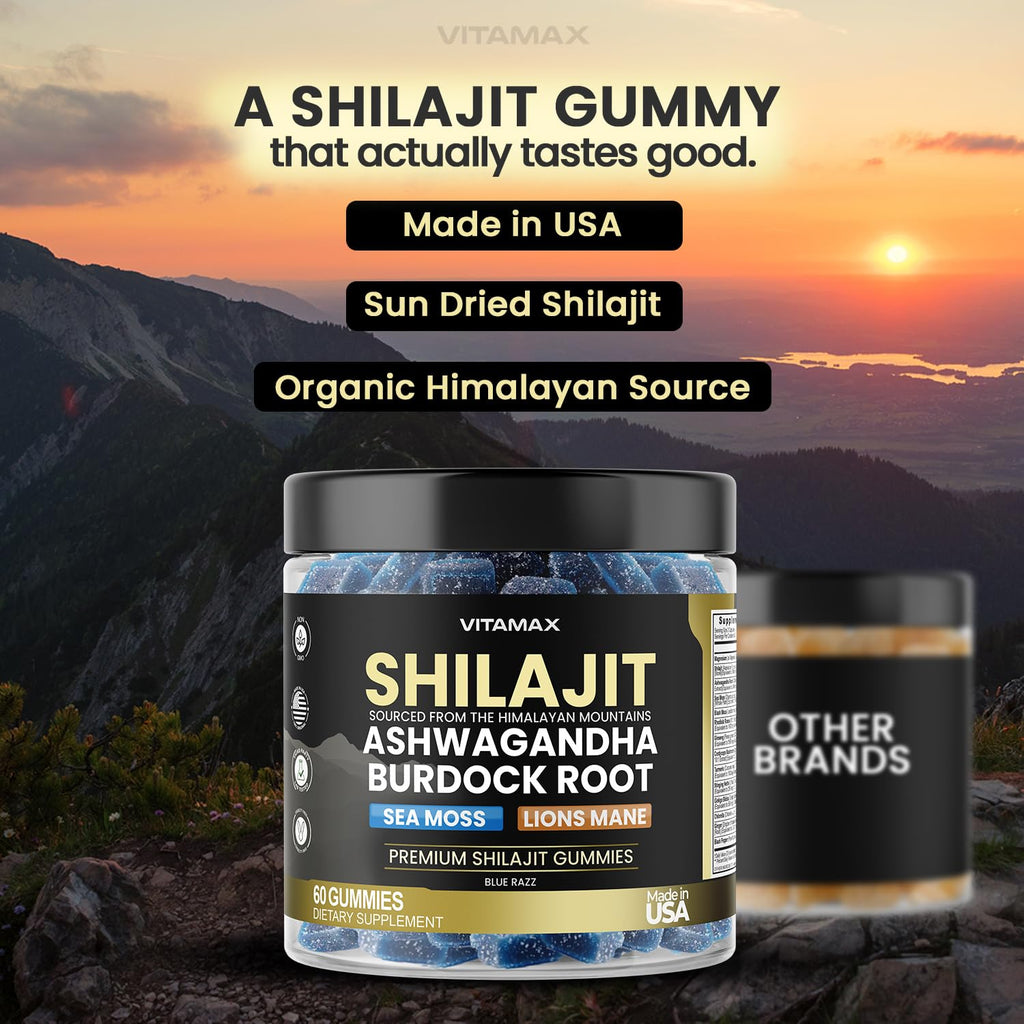 shilajit gummies for men's health