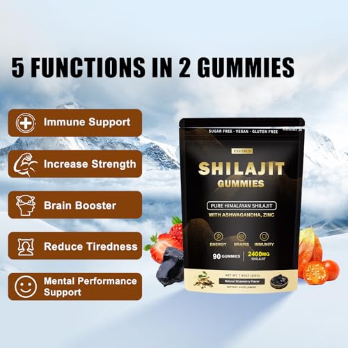 Shilajit gummies for men's health