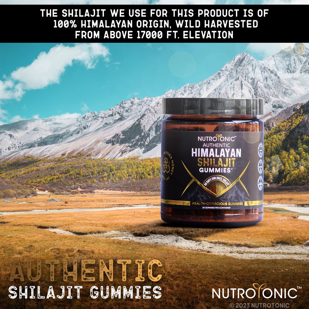 Shilajit gummies for mental clarity