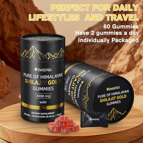 shilajit gummies for overall wellness