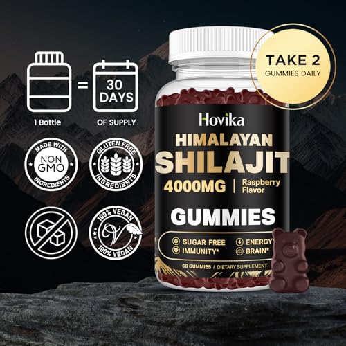 Shilajit gummies for stress relief