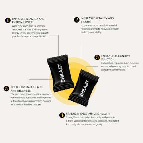 shilajit gummies for stress relief