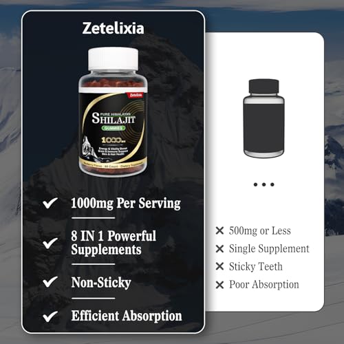 shilajit gummies for vitality