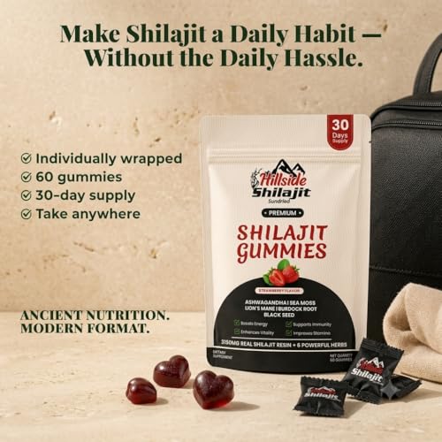 Shilajit gummies support immune health