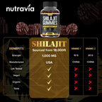 Shilajit gummies support overall health
