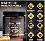 shilajit gummies sweetened with manuka honey