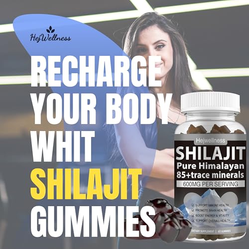 shilajit gummies with 85+ minerals