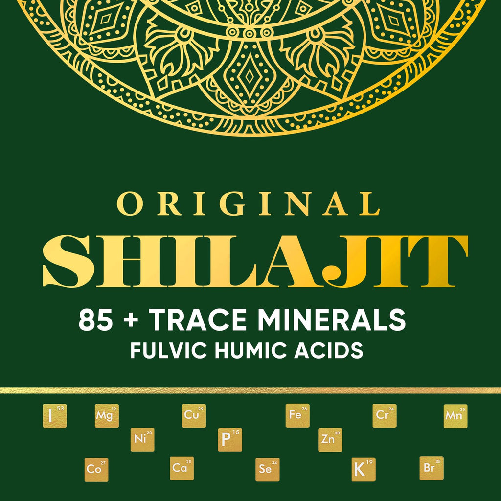Shilajit gummies with 85+ minerals