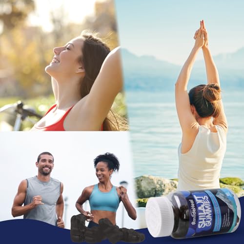 shilajit gummies with 85+ trace minerals