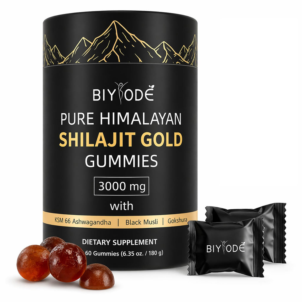 Shilajit gummies with ashwagandha benefits
