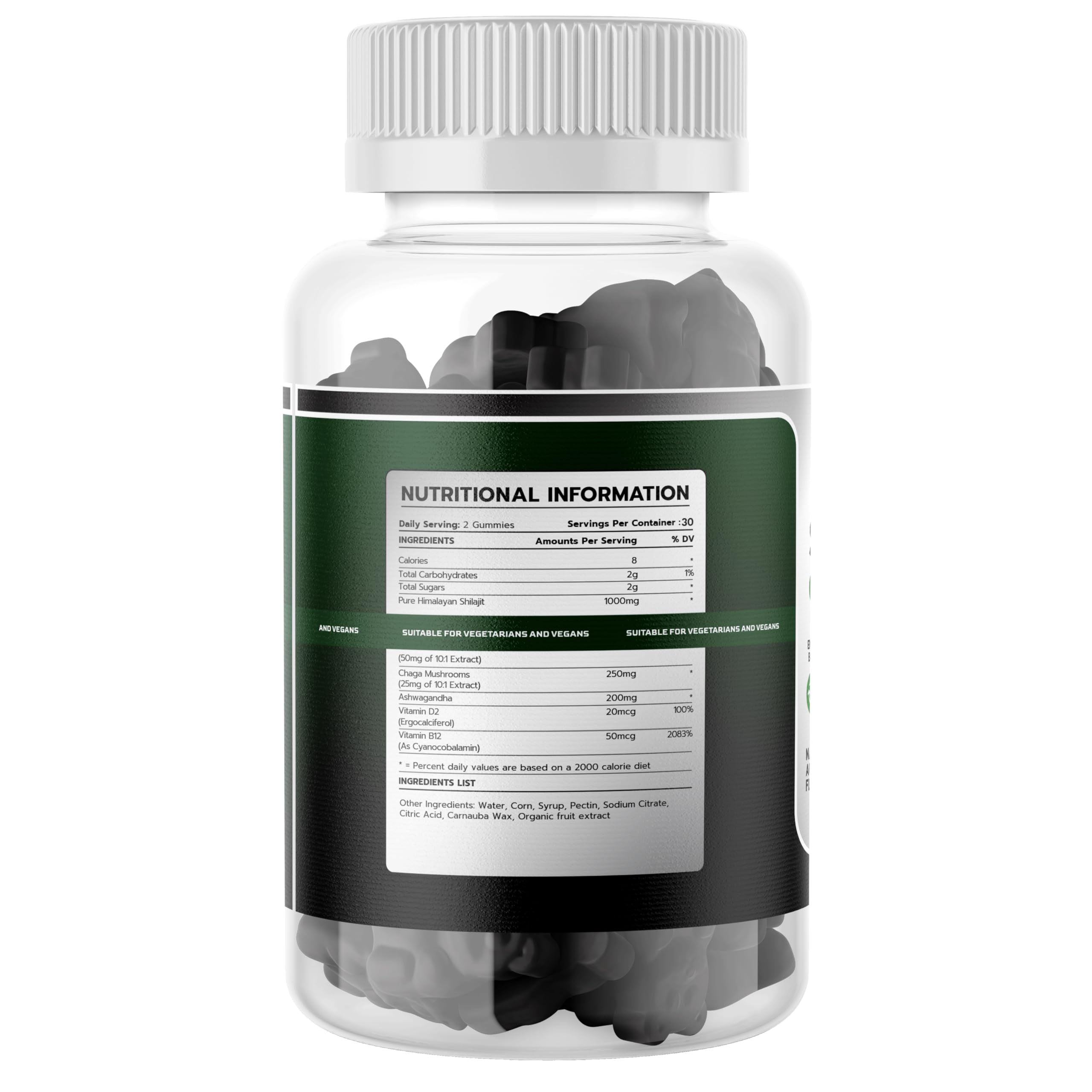 Shilajit gummies with Chaga extract