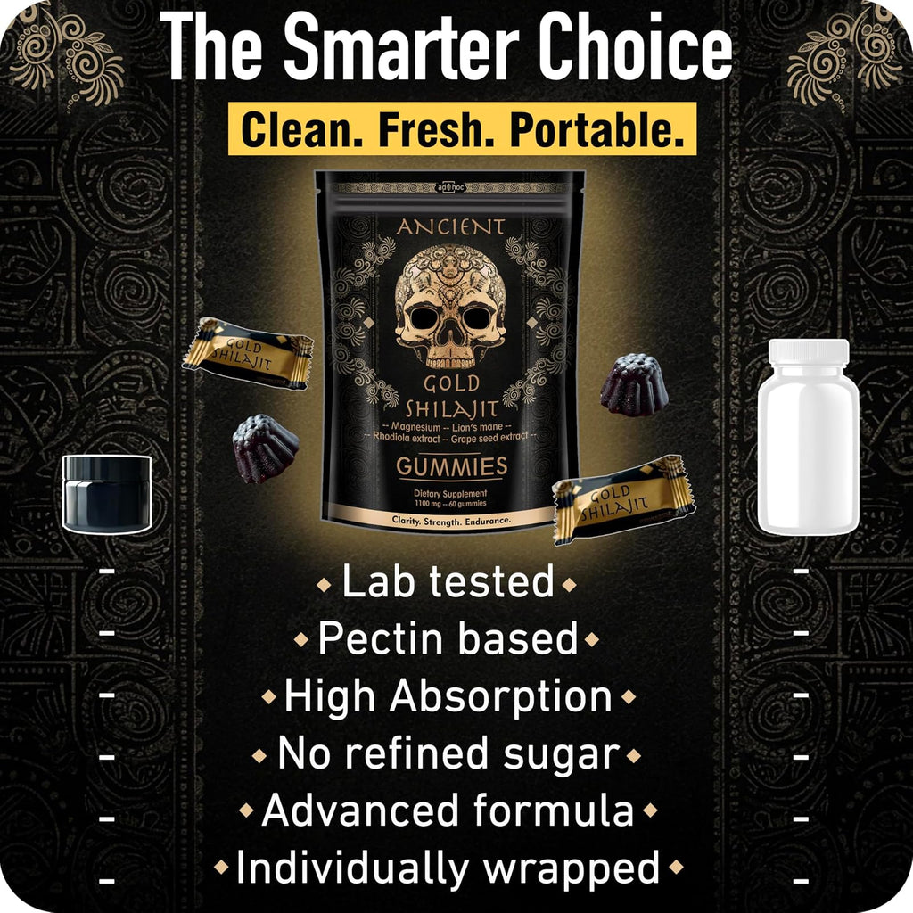 shilajit gummies with essential minerals
